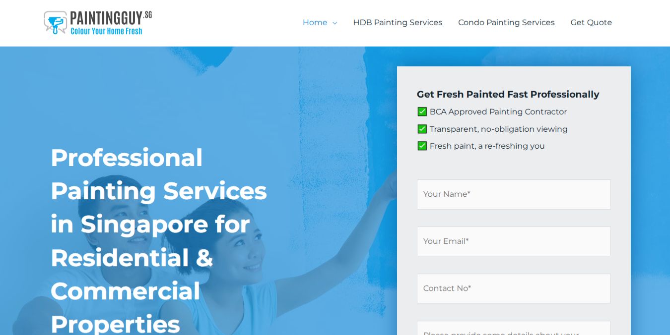 Top 10 Painting Services In Singapore 2025